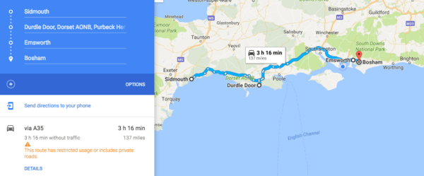 My Jurassic Coast Road Trip: A How To