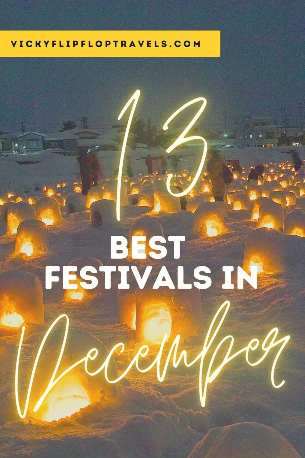 Best Festivals in December Around the World