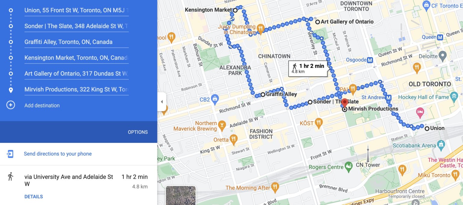 The Best Weekend in Toronto Itinerary (With Maps!)