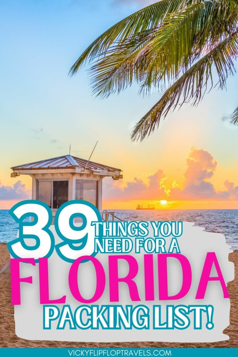 Packing List for Florida: 39 Things You NEED to Take